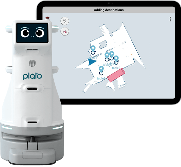 Caddyot Robot, Caddybot, Restaurant Robot, delivery robot